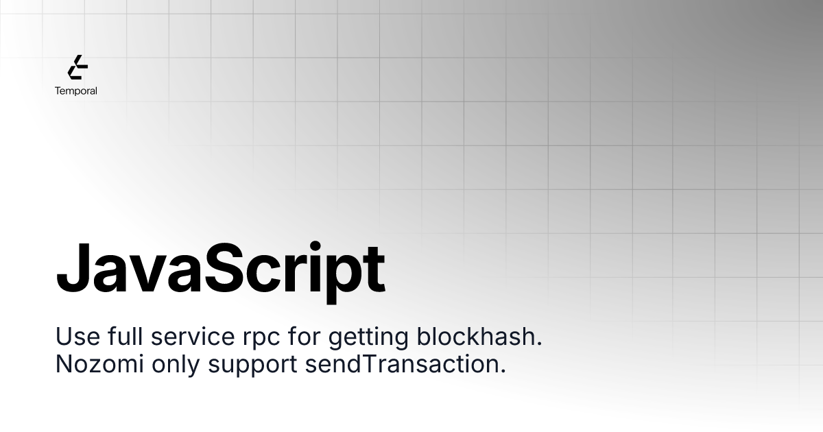 JavaScript | Temporal Validator Services JavaScript | Temporal Validator Services