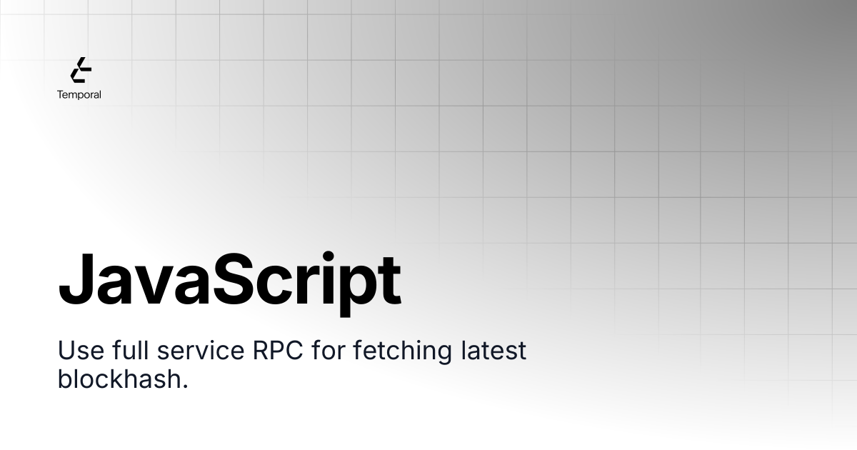 JavaScript | Temporal Validator Services